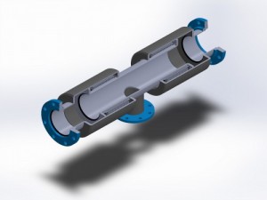 Dual Externally Pressurized Flanged - DME Expansion Joints