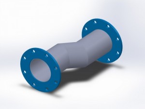 Style 68 Flanged Offset Tube - DME Expansion Joints