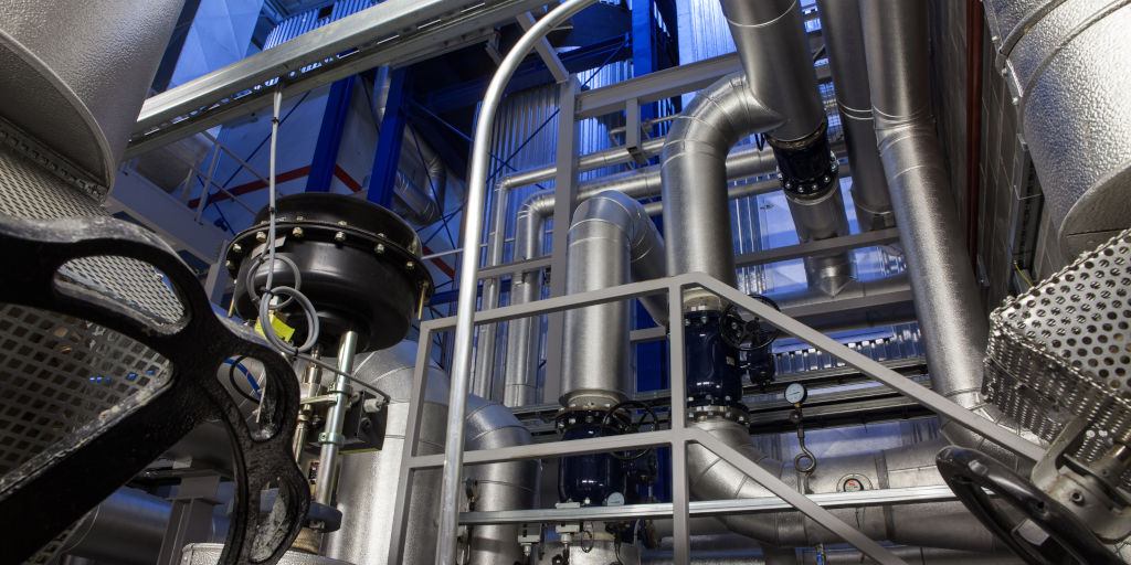 Inside co generation power plant - DME Expansion Joints